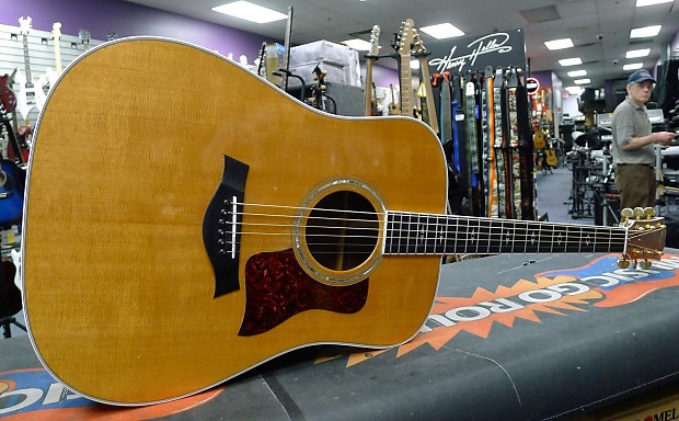 1996 TAYLOR 810 Acoustic Guitar w/ Hard Case DREADNOUGHT - 96 | Reverb