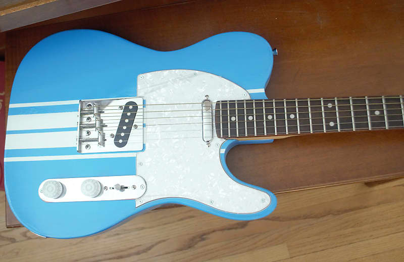 Partscaster - Light Blue - Custom | Reverb Australia