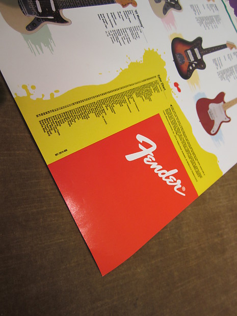 1969 Fender 1969 FULL COLOR CATALOGUE &1994 FENDER Guitar & | Reverb