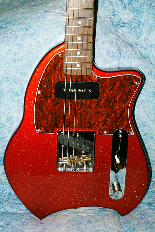 VZ Custom Guitars Red Metal Flake Experimental | Reverb