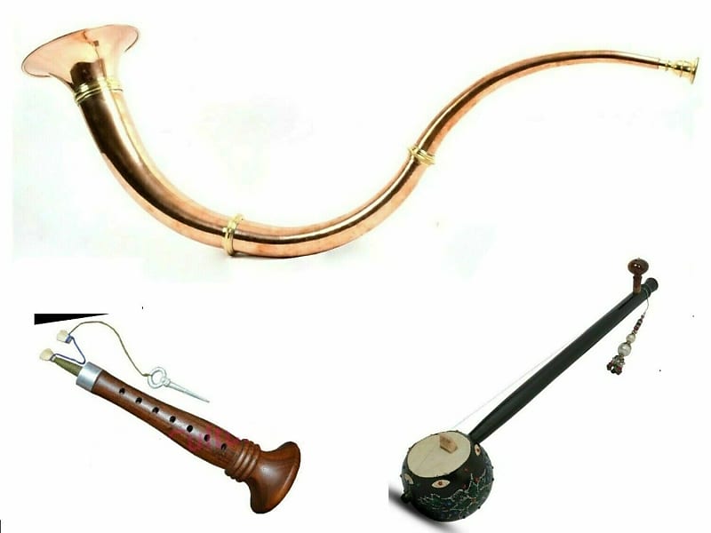 Handmade Combo Set Shehnai Musical Small 3 Bent Copper | Reverb