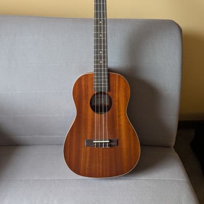 Flight Sapele Baritone Ukulele Natural Series -Model NUB310, | Reverb