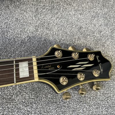 ESP for Paul Smith - V Shape Travel Electric Guitar - Black - | Reverb