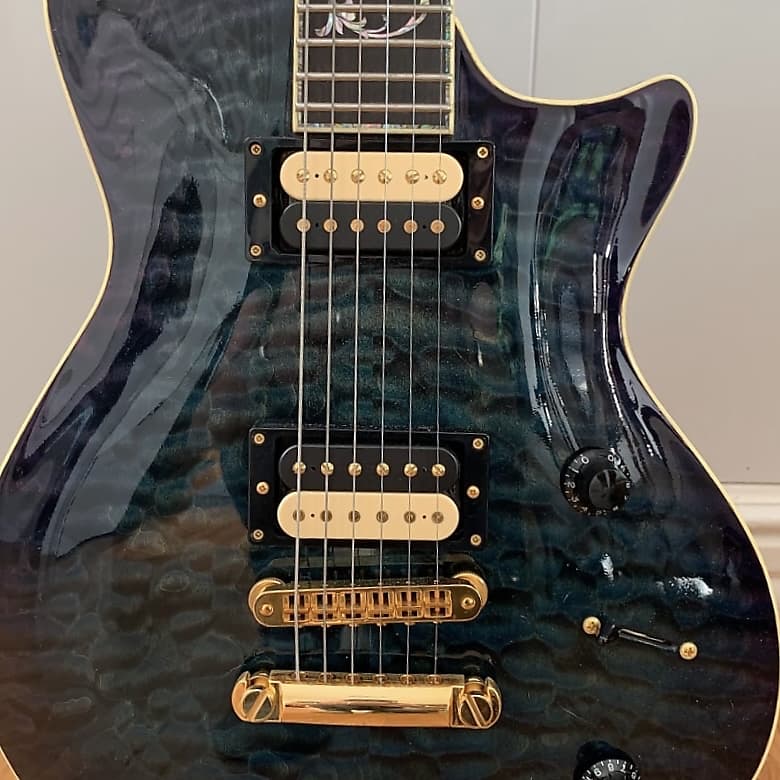Terry Mcinturff Taurus Tree of Life Quilted Maple-RARE! 2001 | Reverb