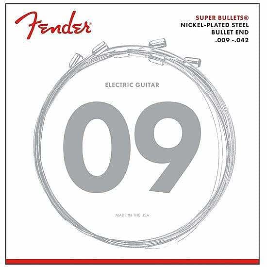 Fender 3250L Super Bullets Electric Guitar String Set | Reverb