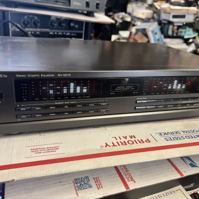 Technics SH-GE70 1998 - Vintage Graphic Equalizer/Spectrum | Reverb