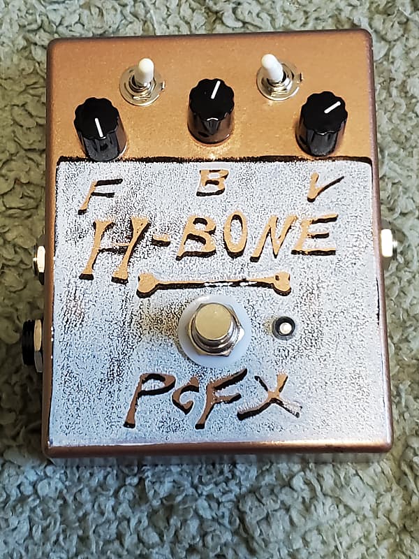 Plum Crazy FX H-Bone Switchable Fuzzy Lady Germanium Silicon | Reverb