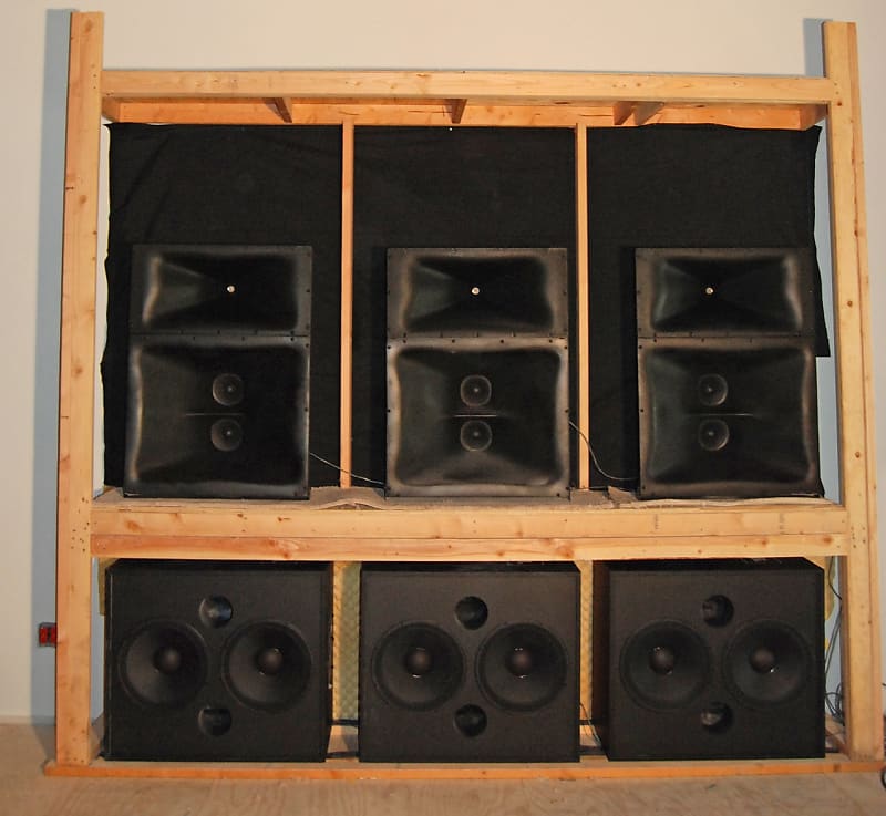 JBL 3632 3-Way Biamped Cinema Speakers | Reverb