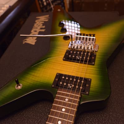 Washburn Dimebag Darrell Dime 333 DimeSlime AAA Slime Flame | Reverb
