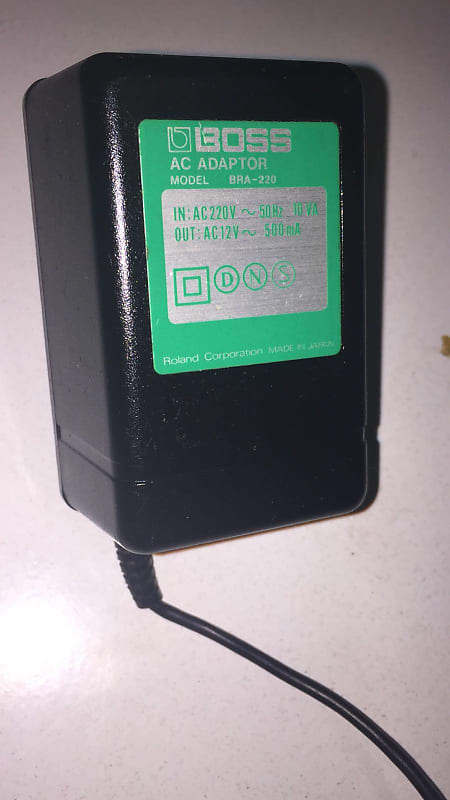 Boss BRA-220 Adaptor 80's European Version made in Japan, 12 | Reverb