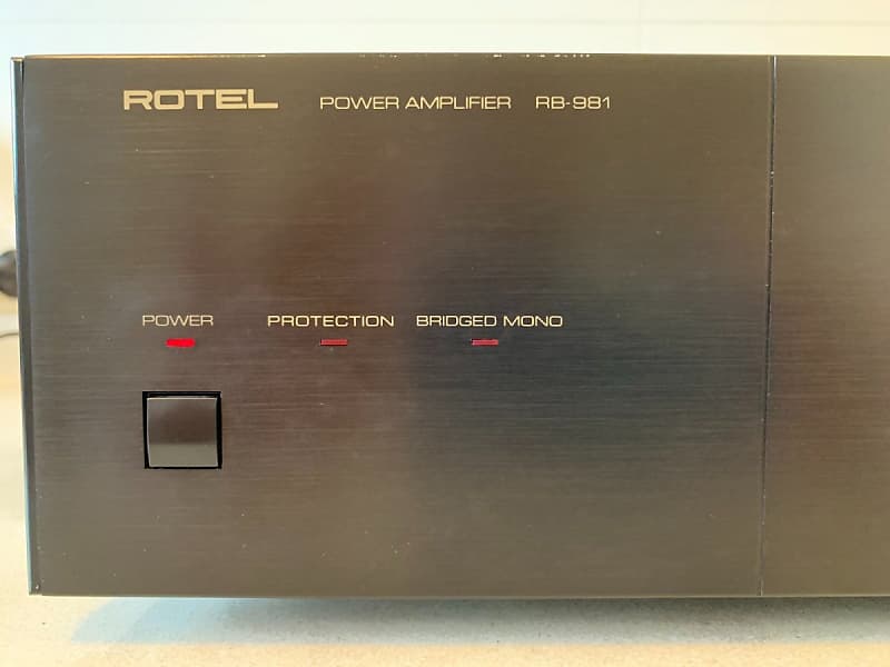 Rotel RB-981 power amplifier (late-90s) | Reverb
