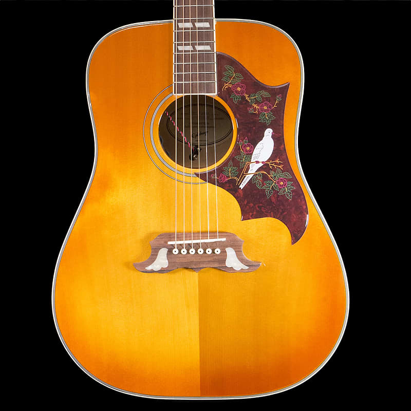 Epiphone Dove Studio - Violin Burst | Reverb