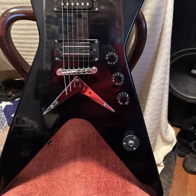 Washburn dime 332 electric guitar - Black | Reverb