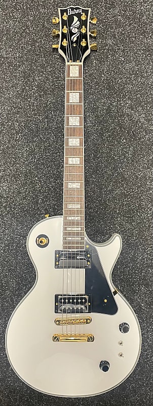Burny RLC-95S SW Electric Guitar with Sustainer in Snow White | Reverb