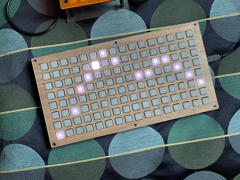 Monome Grid (Custom made) | Reverb
