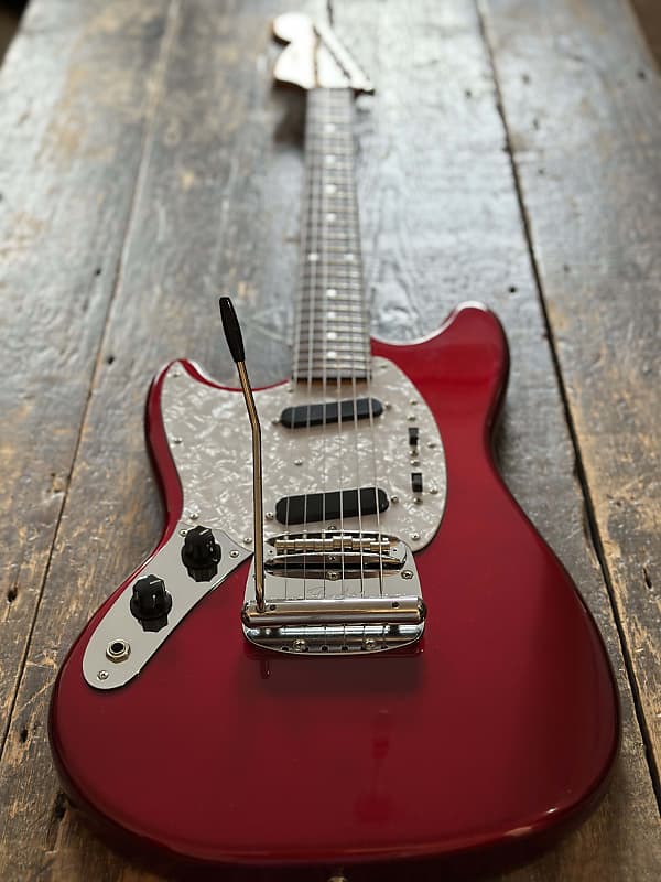 LEFTY! Fender Japan Mustang '69 Reissue Left Handed MIJ | Reverb UK