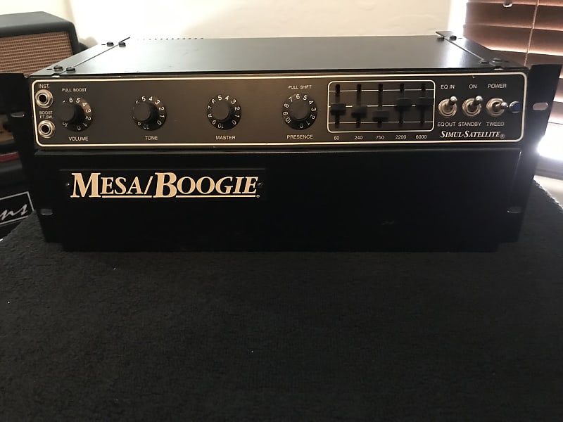 Mesa/Boogie Simul-Satellite rack mount Head (Mark IV) | Reverb