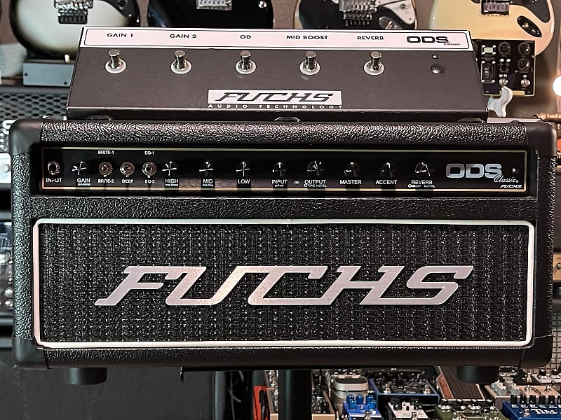 Fuchs ODS Classic 25/50 Head Limited Edition - Black | Reverb