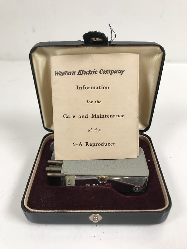 Western Electric 9-A Reproducer Transcription Phonograph | Reverb