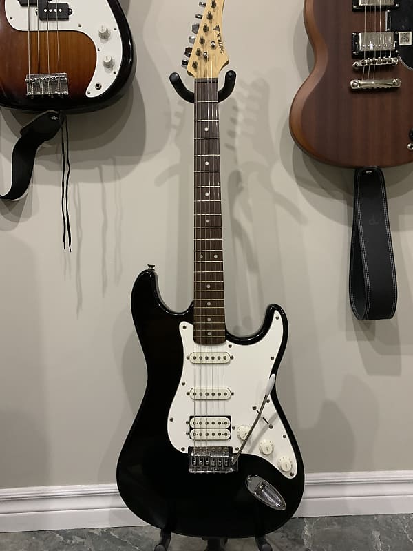 Samick Stratocaster Black | Reverb