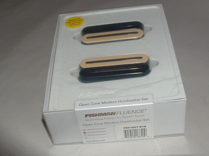 Fishman Fluence PRF-M07-SVB Open Core 7 String Modern | Reverb