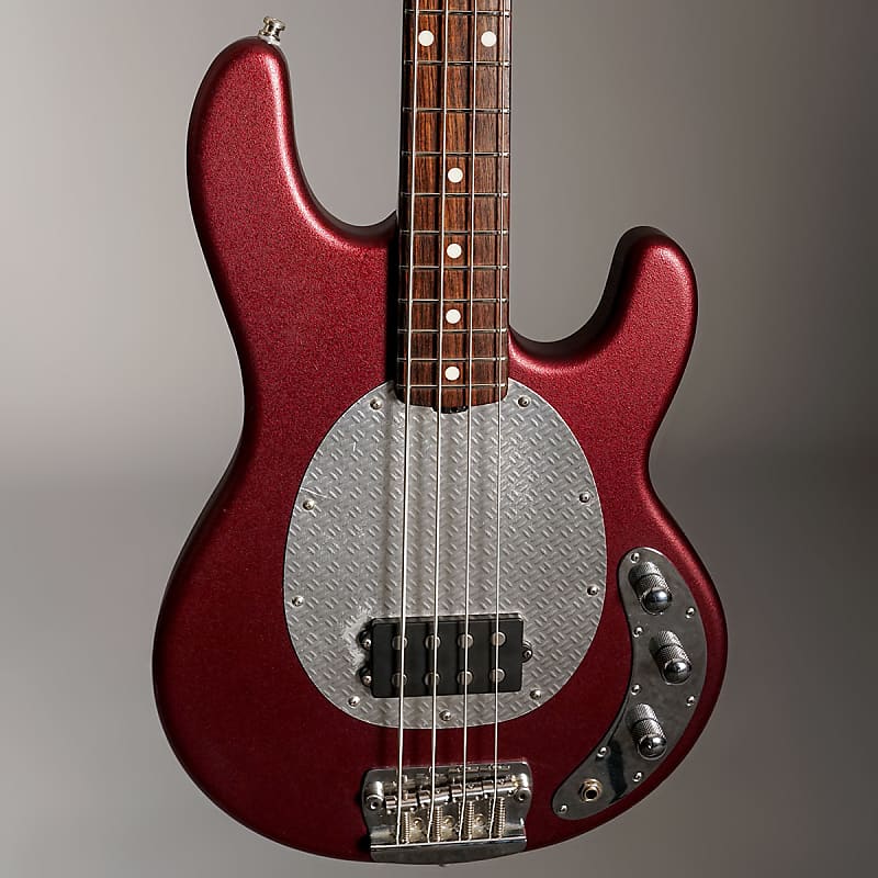 Ernie Ball Music Man Stingray Sub 4 USA - Textured Red | Reverb Canada