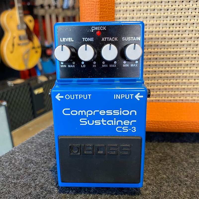 BOSS CS-3 Compressor Sustainer Pedal - Preowned | Reverb