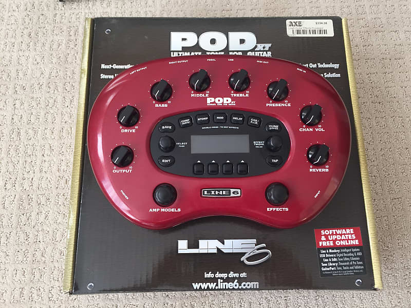 Line 6 POD xt Amp Modeler and Multi-Effects Processor | Reverb UK