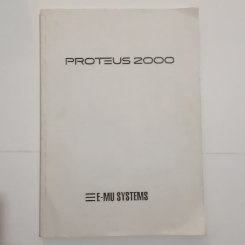 E-MU Systems Japanese Version Proteus 2000 Manual | Reverb
