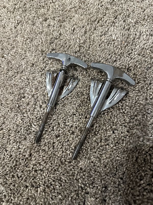 Ludwig TWO Original Complete T-Rods Washers and Claws 1970’s | Reverb