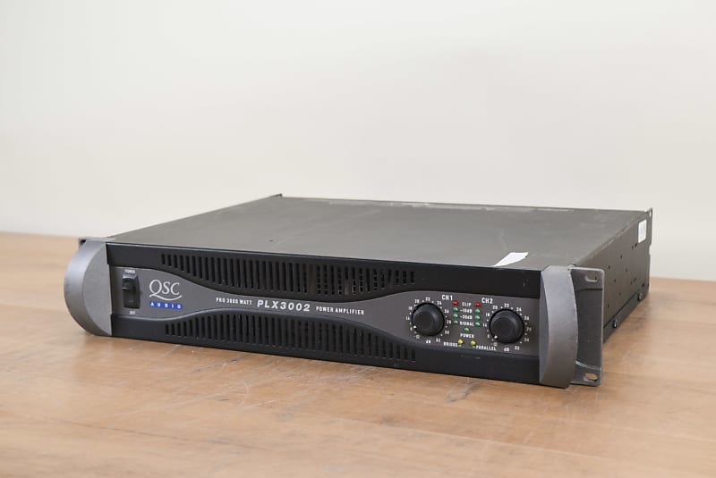 QSC PLX3002 2-Channel Power Amplifier As-Is (church owned) | Reverb