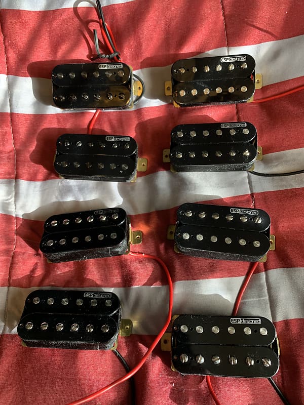 4 sets of ESP LTD humbucker pickups | Reverb
