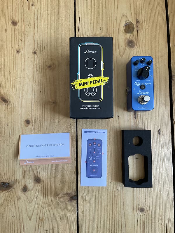 Donner Echo square 2022 - Blue | Reverb