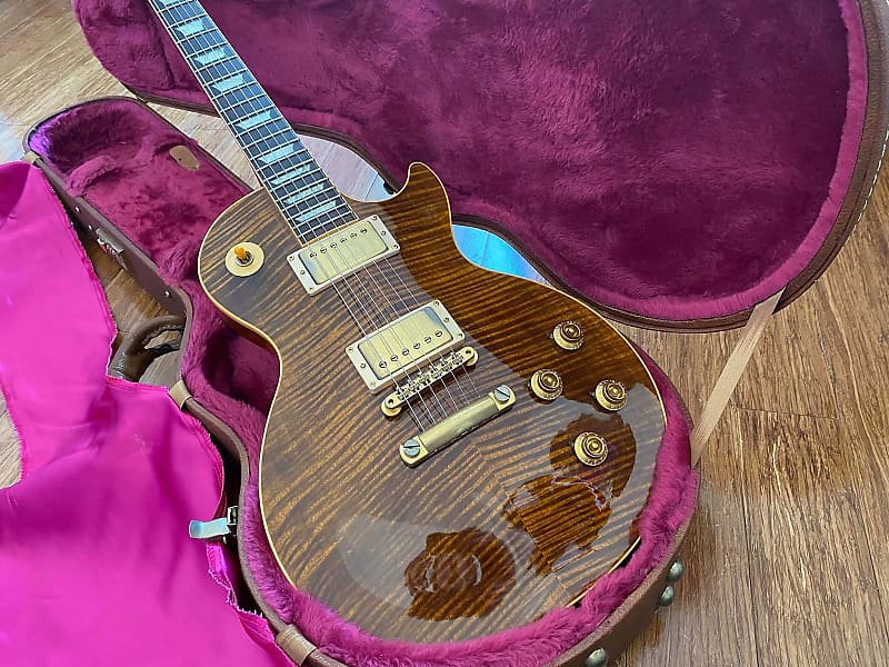 Gibson 1995 Les Paul Classic Premium Plus Figured Flame Top | Reverb