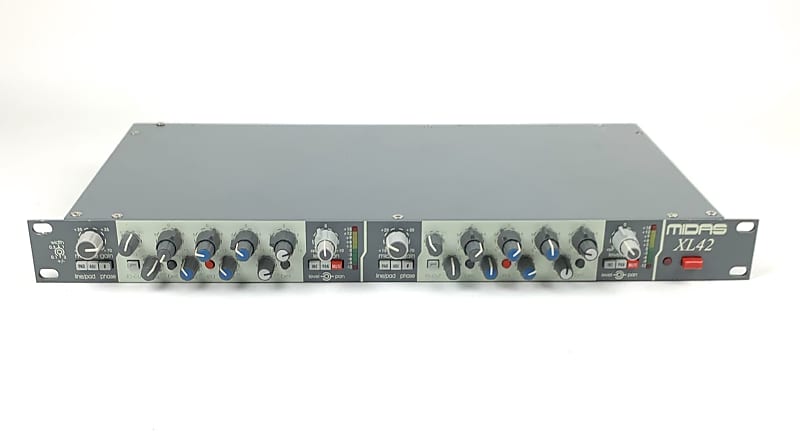 Midas XL42 Dual Channel EQ/Preamp | Reverb