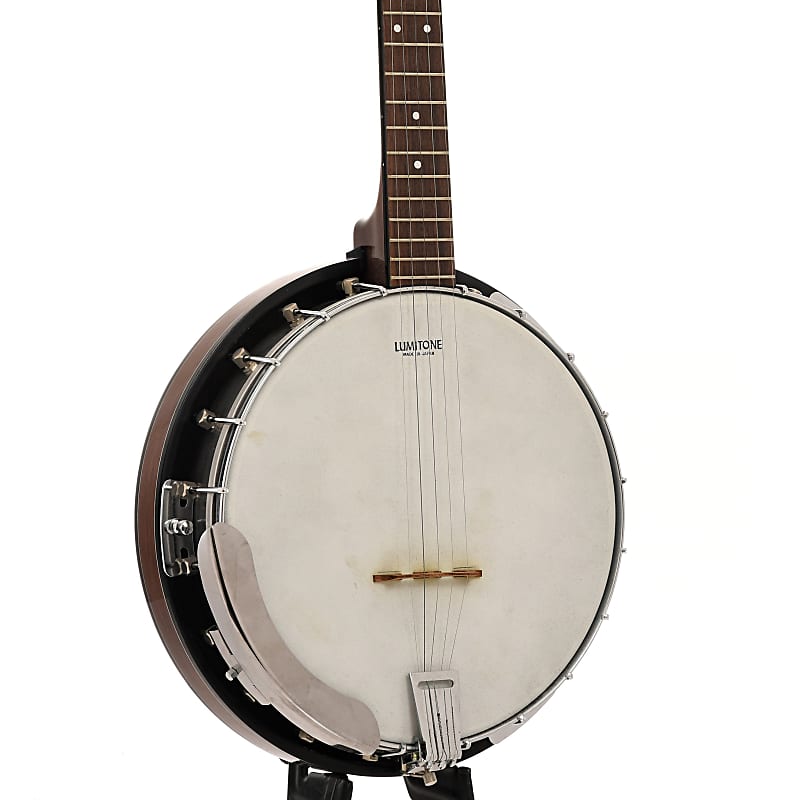 Saga Lumitone 5-String Resonator Banjo (early 1980s) | Reverb