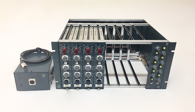 BAE 8CR Neve 80 Series Rack w 4 1084 Modules | Reverb