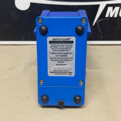 Biyang Baby Boom! Series RV-10 Stereo Tri Reverb Pedal Blue | Reverb