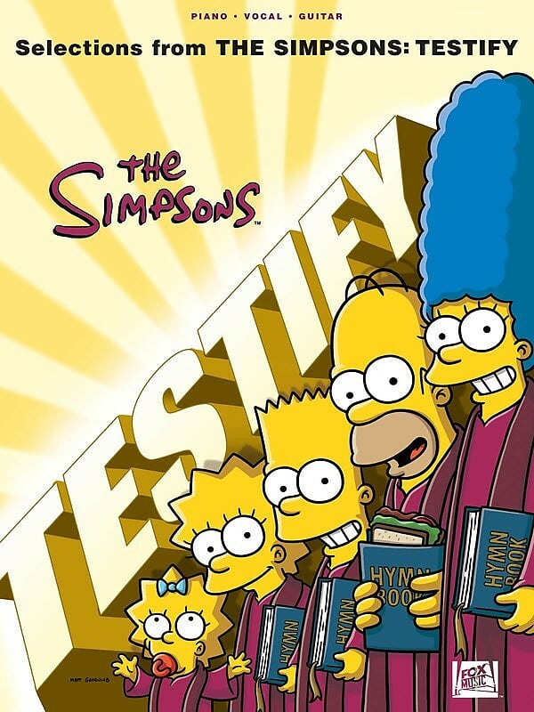 Selections From The Simpsons Testify PVG (Softcover Book) | Reverb