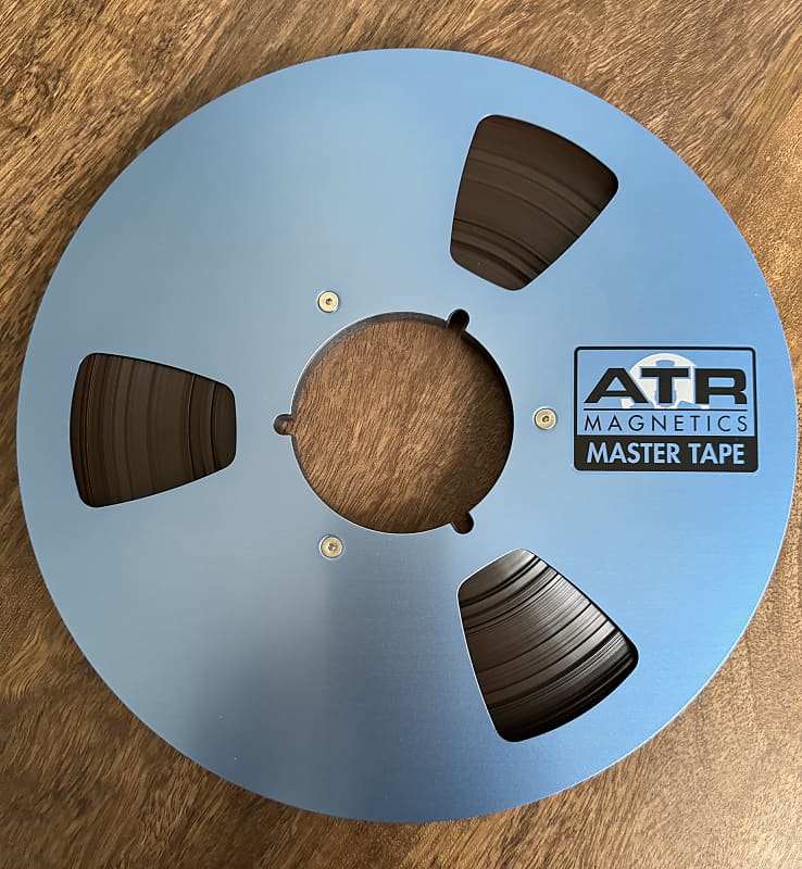 ATR 1/4" Master Tape (2,500ft), 10.5″ NAB Metal Reel Tape | Reverb