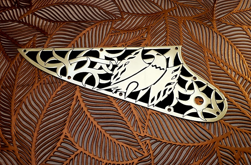 Pickguard FIREBIRD Custom Brass | Reverb UK