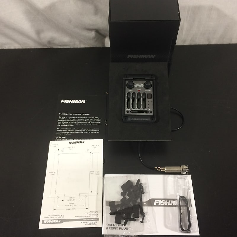 Fishman Prefix Plus-T Wide Format Preamp | Reverb