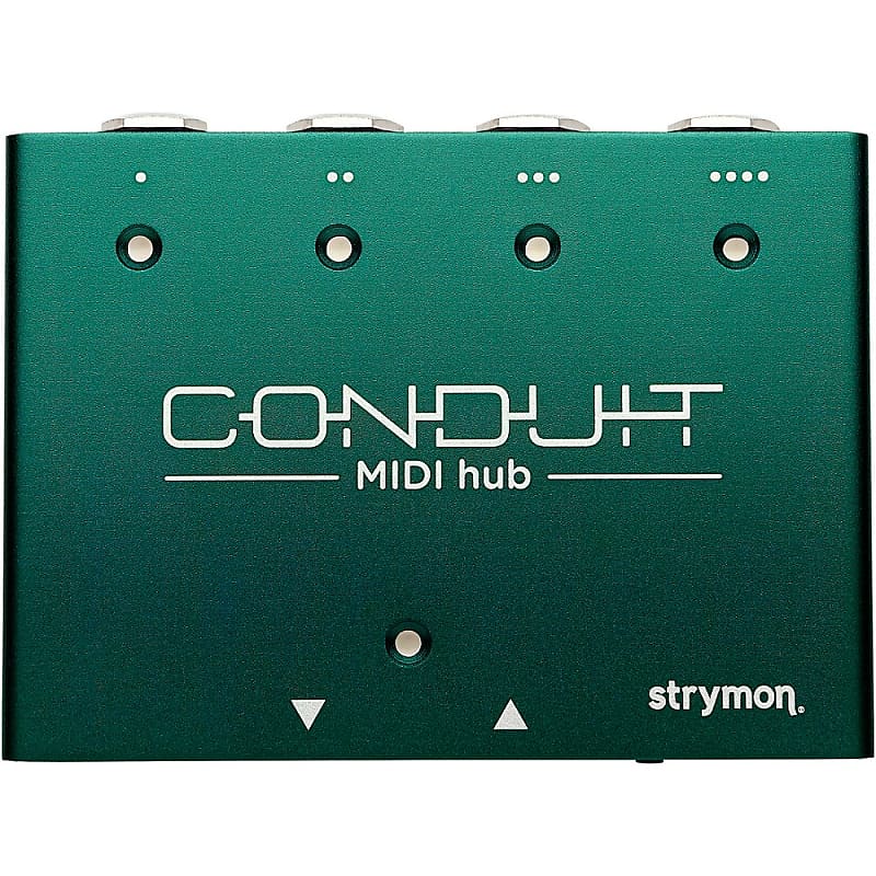 Strymon Conduit MIDI Hub Green | Reverb