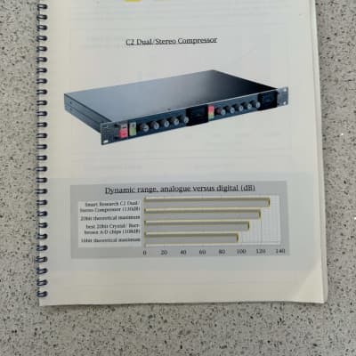 Smart Research C2 DUAL STEREO COMPRESSOR MANUAL | Reverb