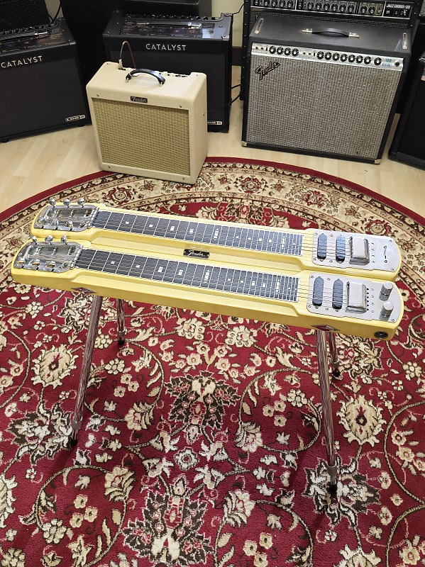 Fender DG String master Lap Steel 1966 - Natural | Reverb Canada