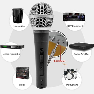 5 Core Premium Vocal Dynamic Cardioid Handheld Microphone | Reverb
