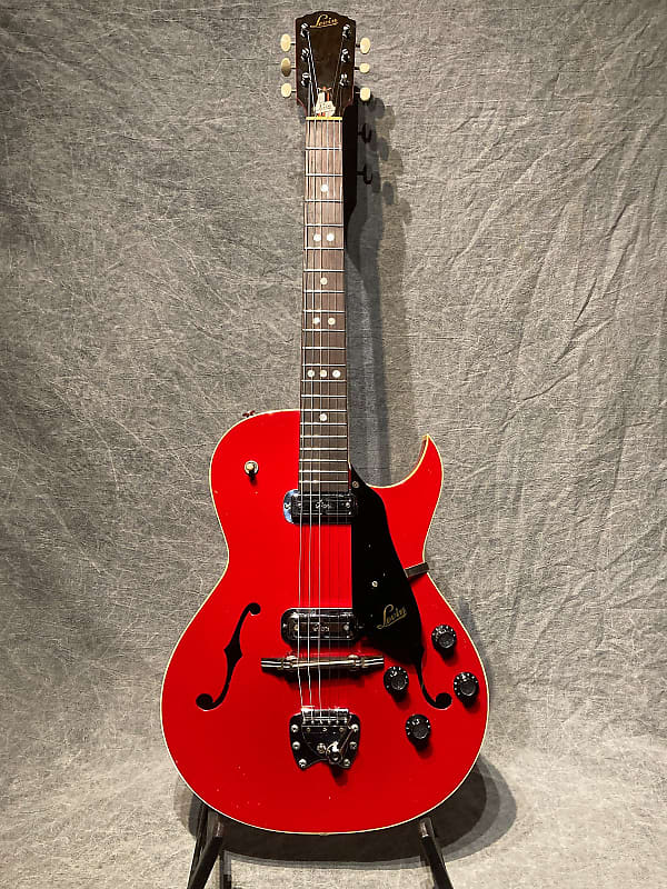 Levin Model 360 1965 Red [VIDEO OF ACTUAL GUITAR] | Reverb Australia