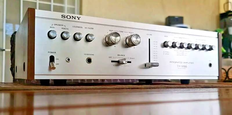 VINTAGE SONY SOLID STATE AMPLIFIER/1972/PHONO/CD/TAPE/MADE IN | Reverb