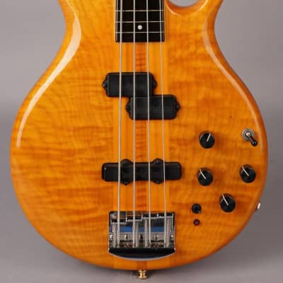 Pedulla Buzz Fretless Bass - 1986 - Amber w/HSC | Reverb UK