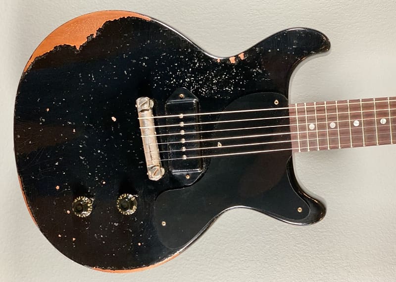 1960 Les Paul Junior Double Cut-Murphy Lab Ultra Heavy Aged | Reverb